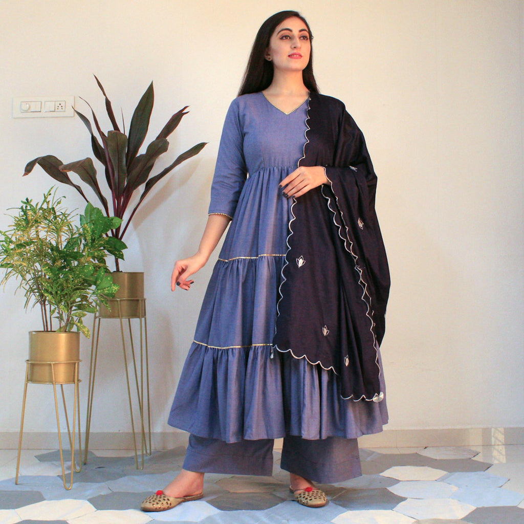 Ready to wear crayola denim suit set – YouNari